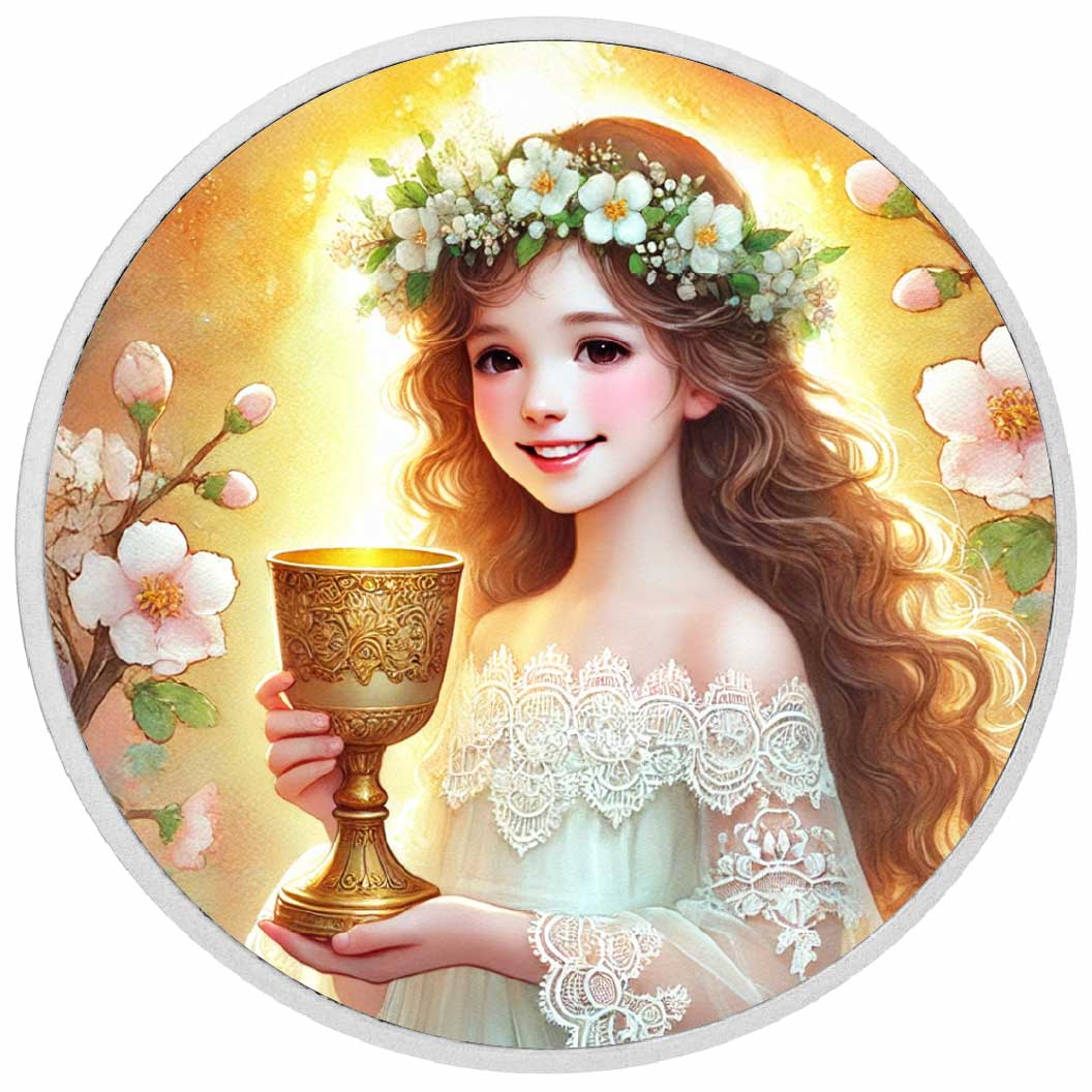 Radiant Joy 1oz Silver Coloured Coin – Arverni Mint