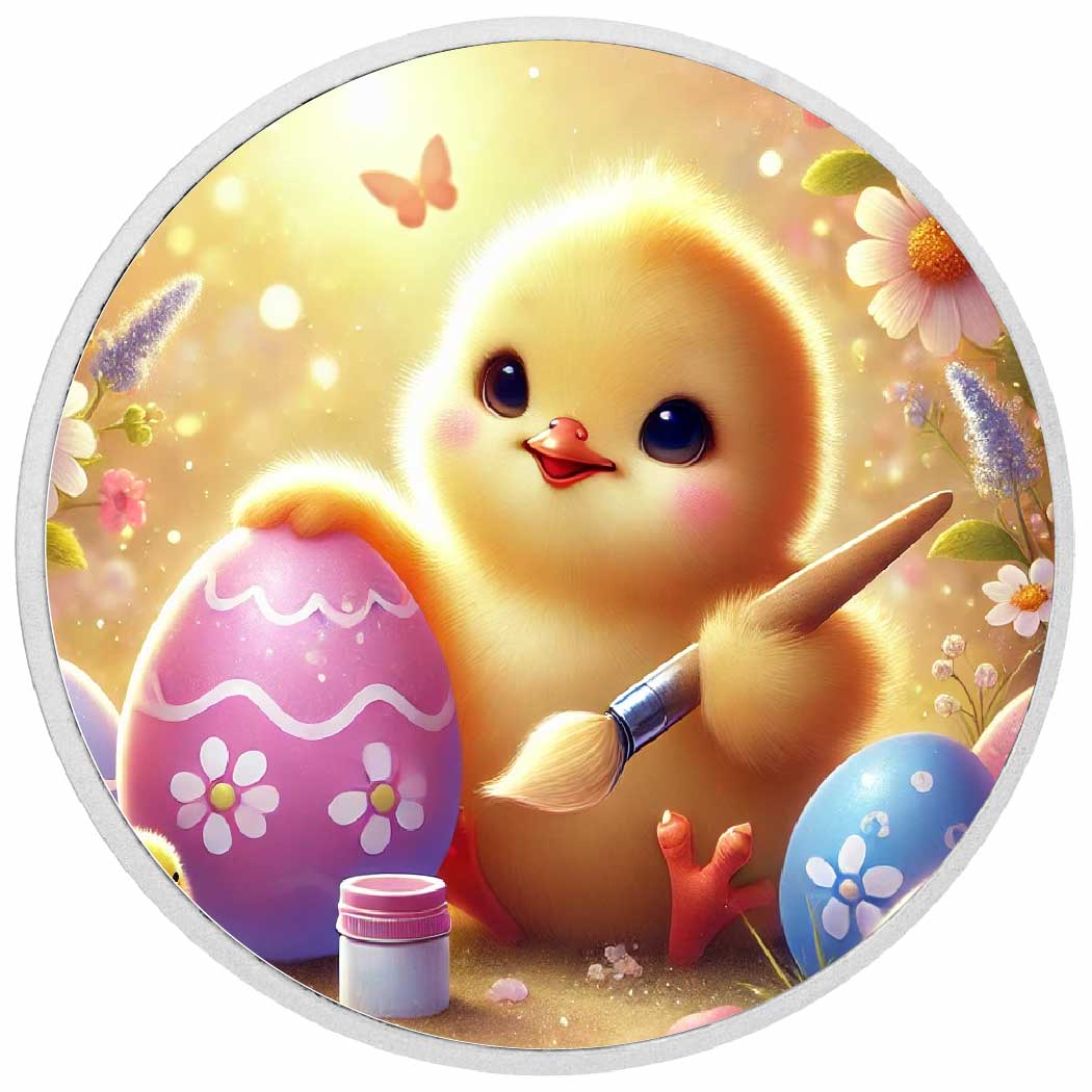 Chick's Easter Masterpiece Coloured Coin – Arverni Mint