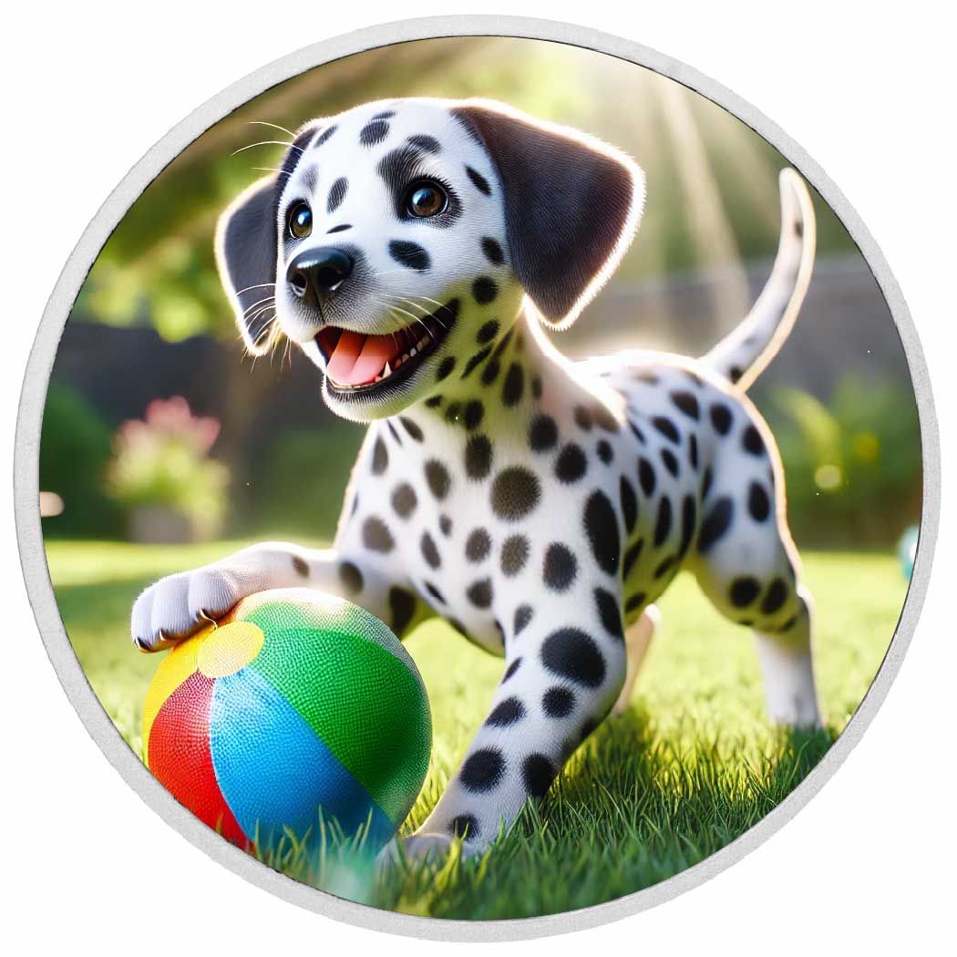 Spotted Fun: Playtime Perfection 1oz Coin – Arverni Mint
